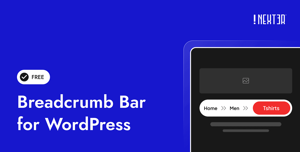 Breadcrumb Bar Block for WordPress (SEO Optimised) - Nexter Blocks