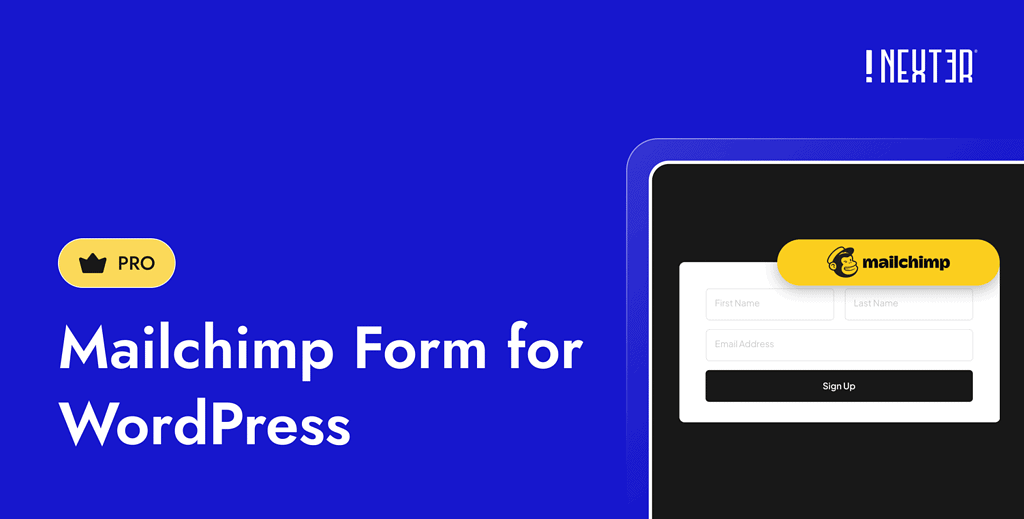 Mailchimp Form Block For WordPress - Nexter Blocks