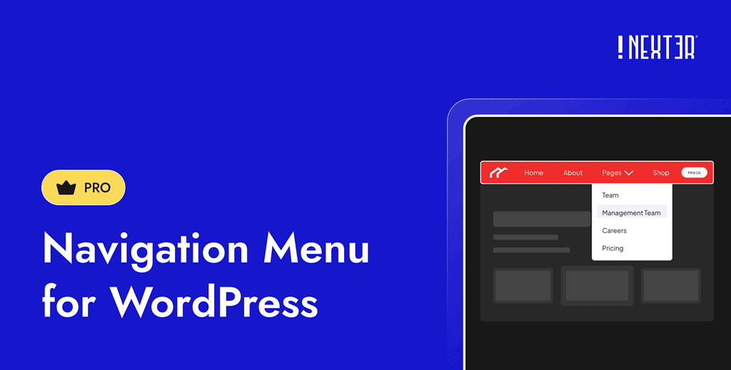 Navigation Menu Block For WordPress - Nexter Blocks