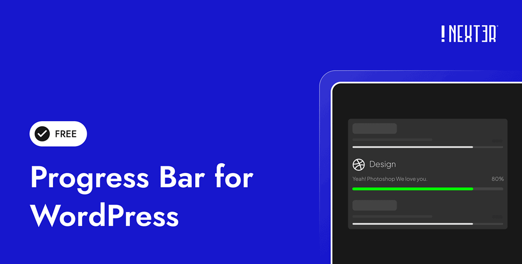 Progress Bar Block For WordPress - Nexter Blocks