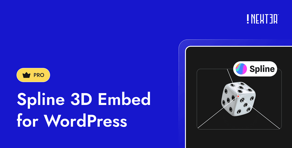 Spline 3D Embed Block For WordPress - Nexter Blocks