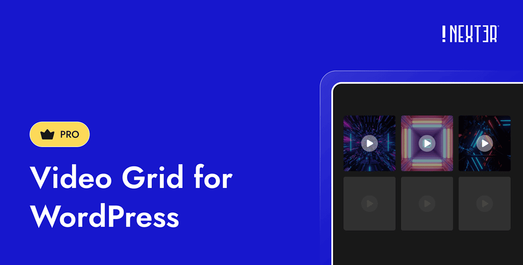 Video Grid Block For WordPress - Nexter WP