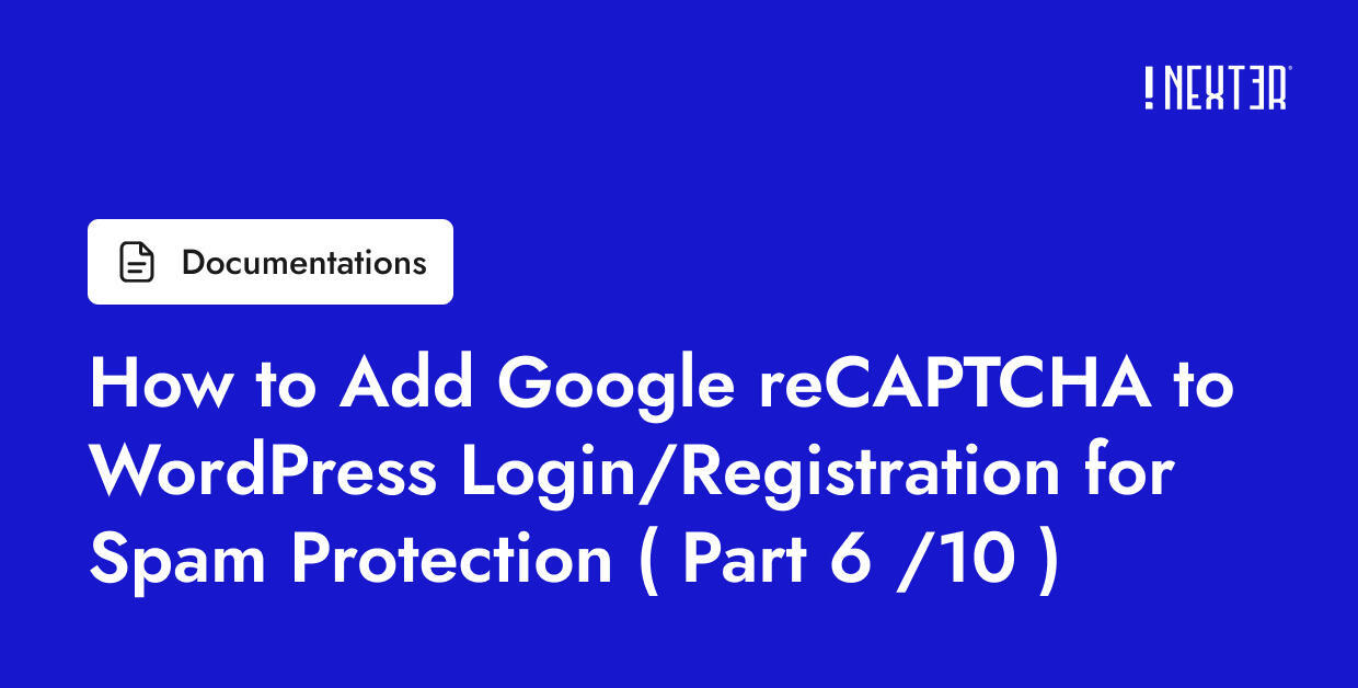 How to Add Google reCAPTCHA to WordPress Login/Registration for Spam ... How to Add Google reCAPTCHA to WordPress Login/Registration for Spam ...