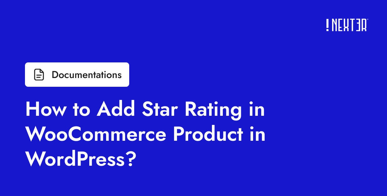 How to Add Star Rating in WooCommerce Product in WordPress?