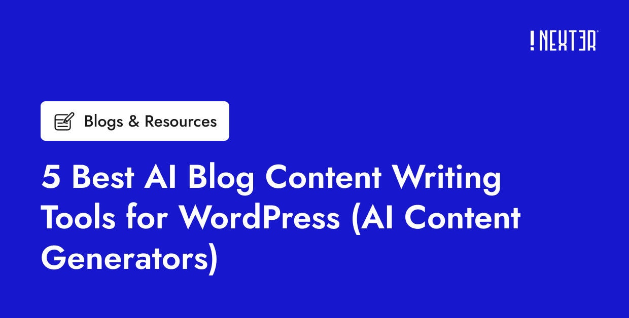 5 Best AI Blog Content Writing Tools for WordPress (AI Content Generators)