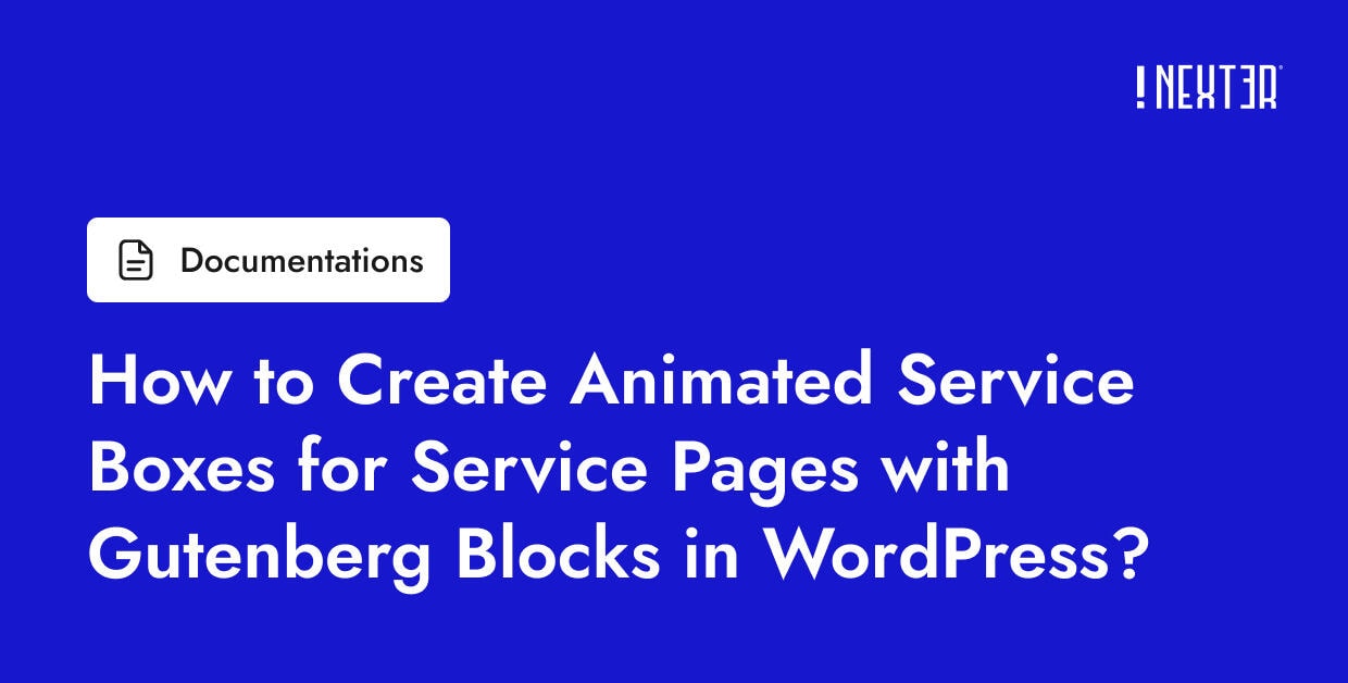 How to Create Animated Service Boxes for Service Pages with Gutenberg Blocks in WordPress ...