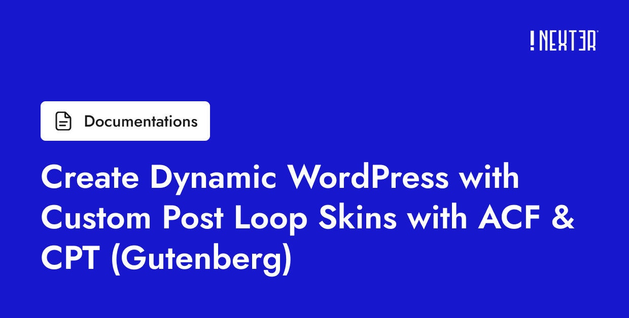 Create Dynamic Wordpress With Custom Post Loop Skins With Acf And Cpt 