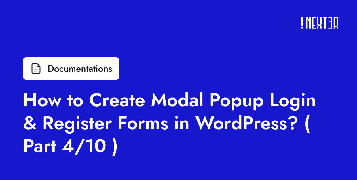 How to Create Modal Popup Login & Register Forms in WordPress? ( Part 4 ... How to Create Modal Popup Login & Register Forms in WordPress? ( Part 4 ...