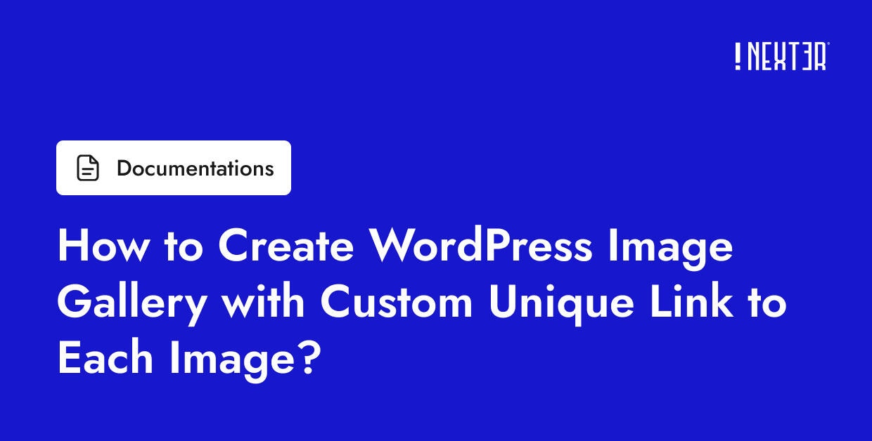 How to Create WordPress Image Gallery with Custom Unique Link to Each ...
