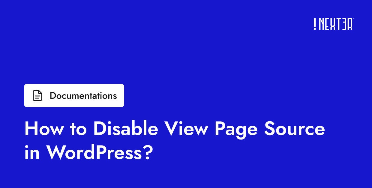 How to Disable View Page Source in WordPress?