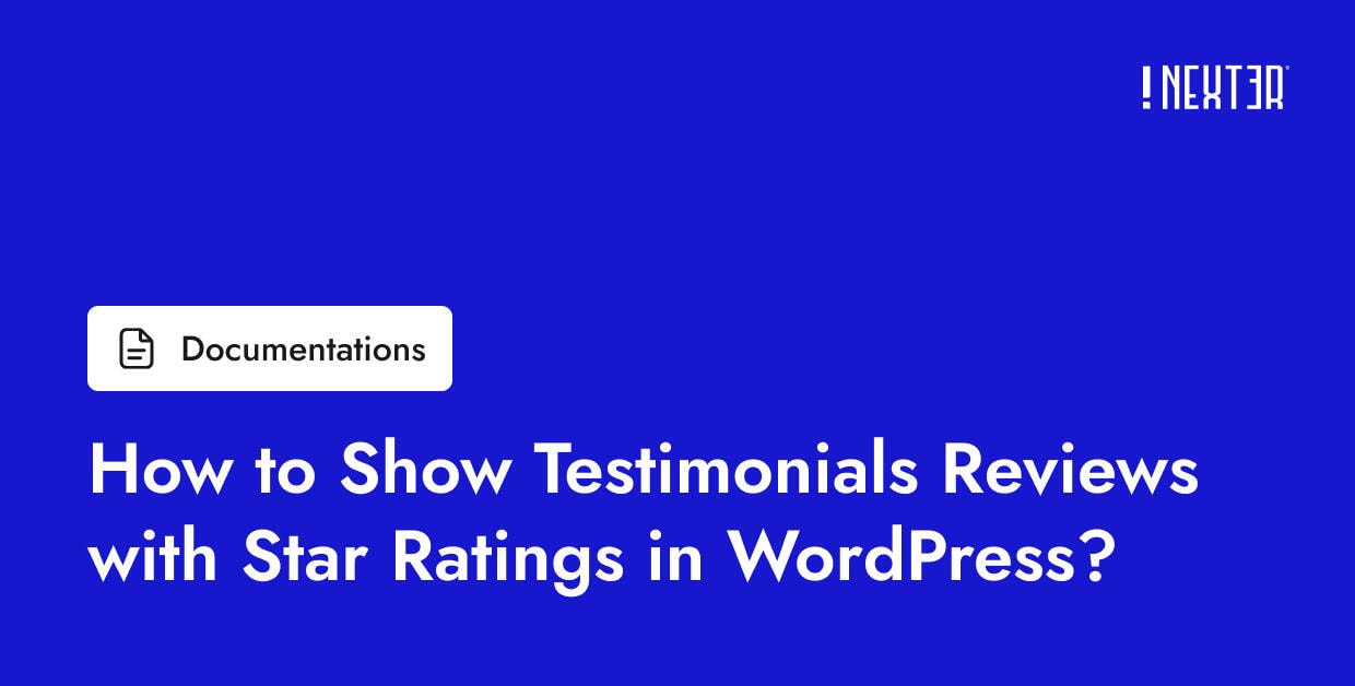 How to Show Testimonials Reviews with Star Ratings in WordPress?