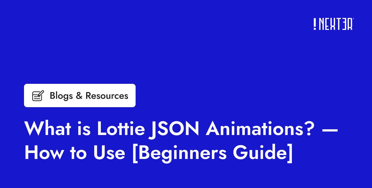 What Is Lottie Json Animations — How To Use Beginners Guide