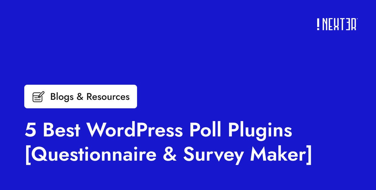 5 Best WordPress Poll Plugins [Questionnaire & Survey Maker]