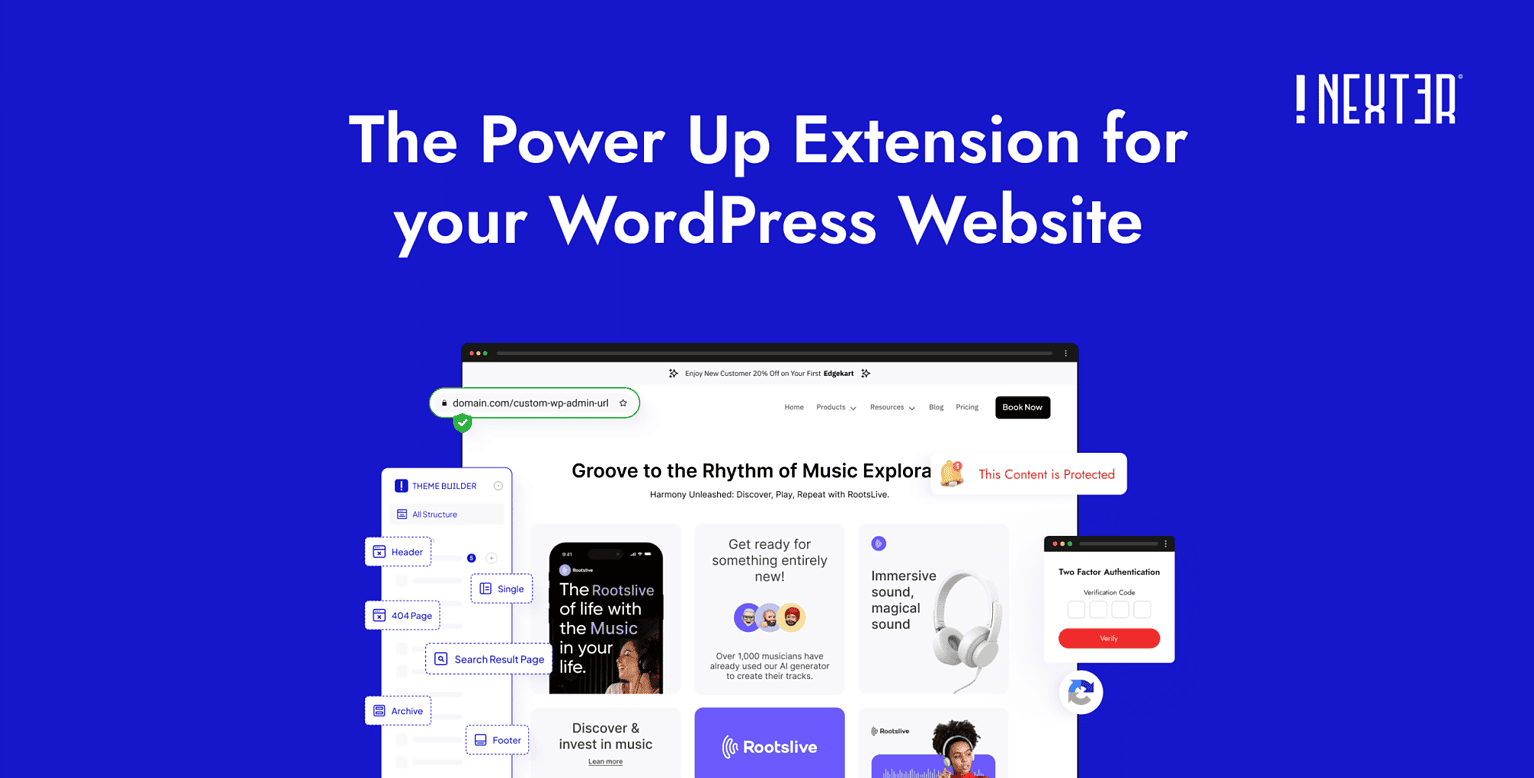 Nexter Extension - The Power Up Extension for your WordPress Website - Nexter WP