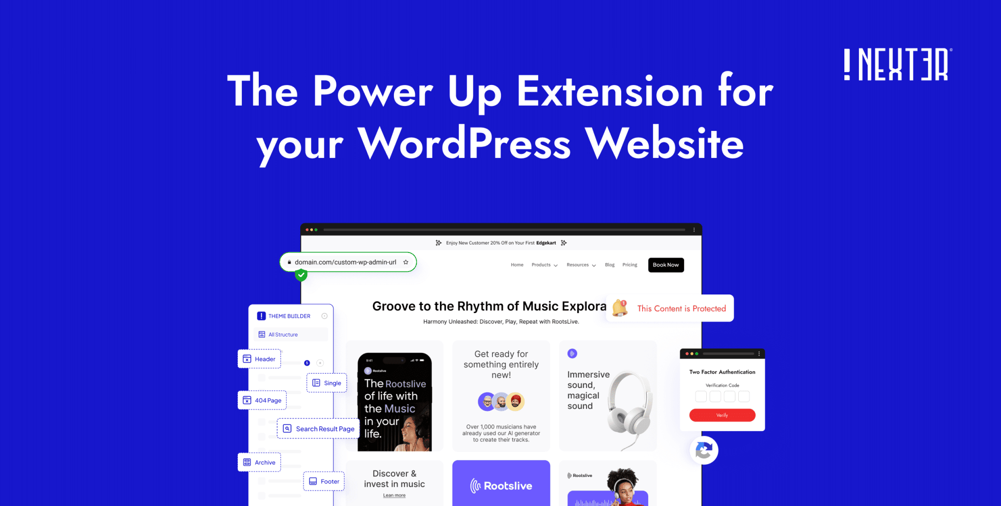 Nexter Extension - The Power Up Extension for your WordPress Website - Nexter WP