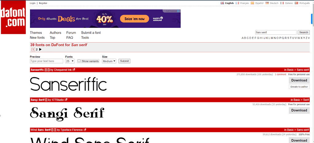 7 Best Websites for Downloading Fonts for Free in 2025