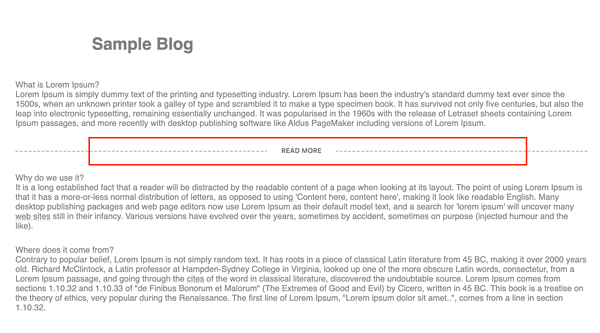 How to Make WordPress Read More Button [Easy Methods]
