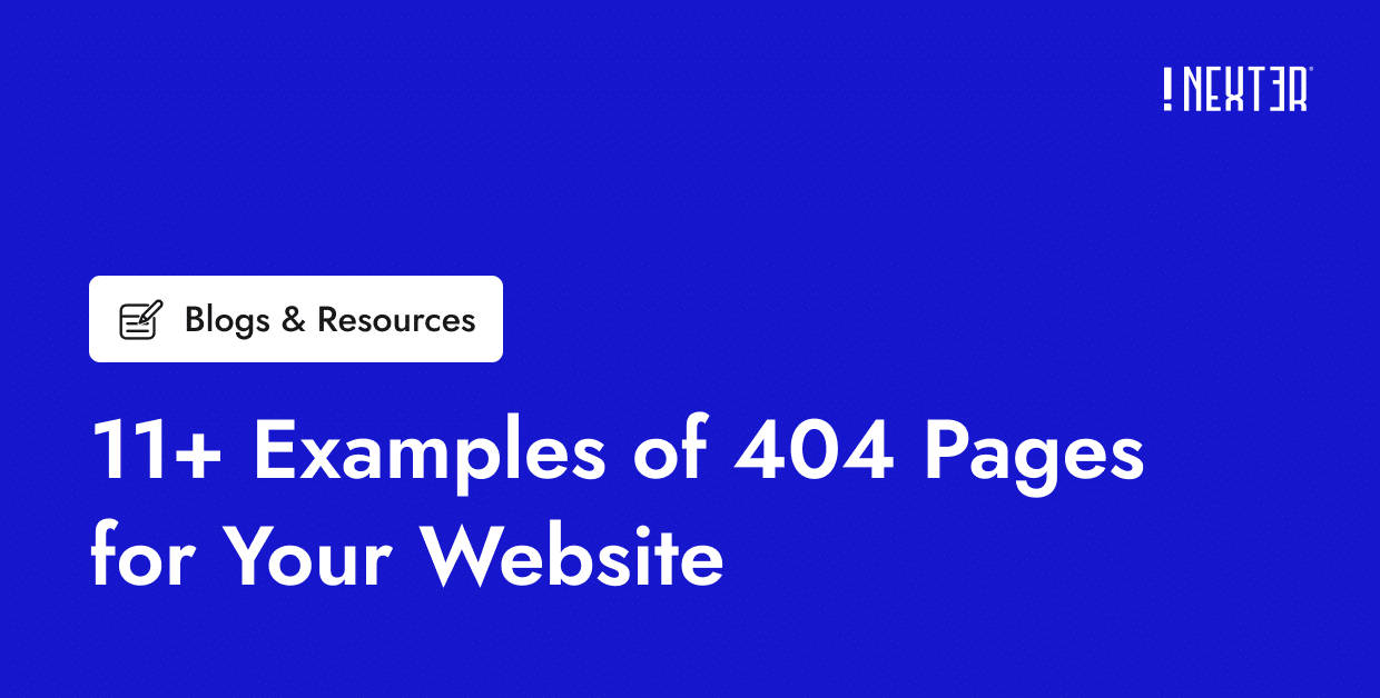 11+ Examples of 404 Pages for Your Website [with Design Tips]