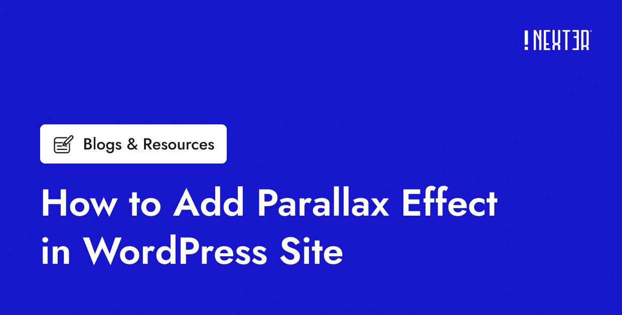 How to Add Parallax Effect in WordPress Site [Easy Methods]