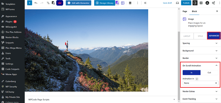 How To Add Scroll Animation In Wordpress Site 3 Easy Methods