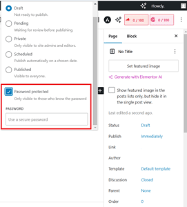How to Create a Password Protected Page in WordPress [Easy Method]