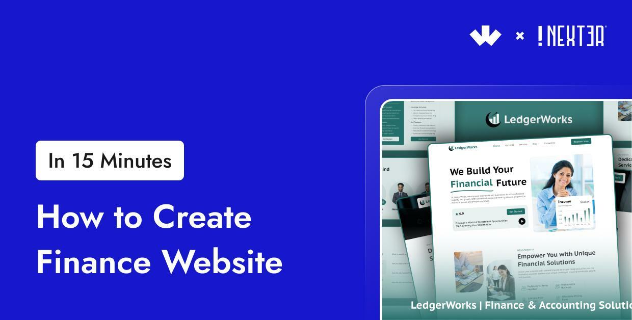 How to Create Finance Website Using WordPress in 15 Minutes