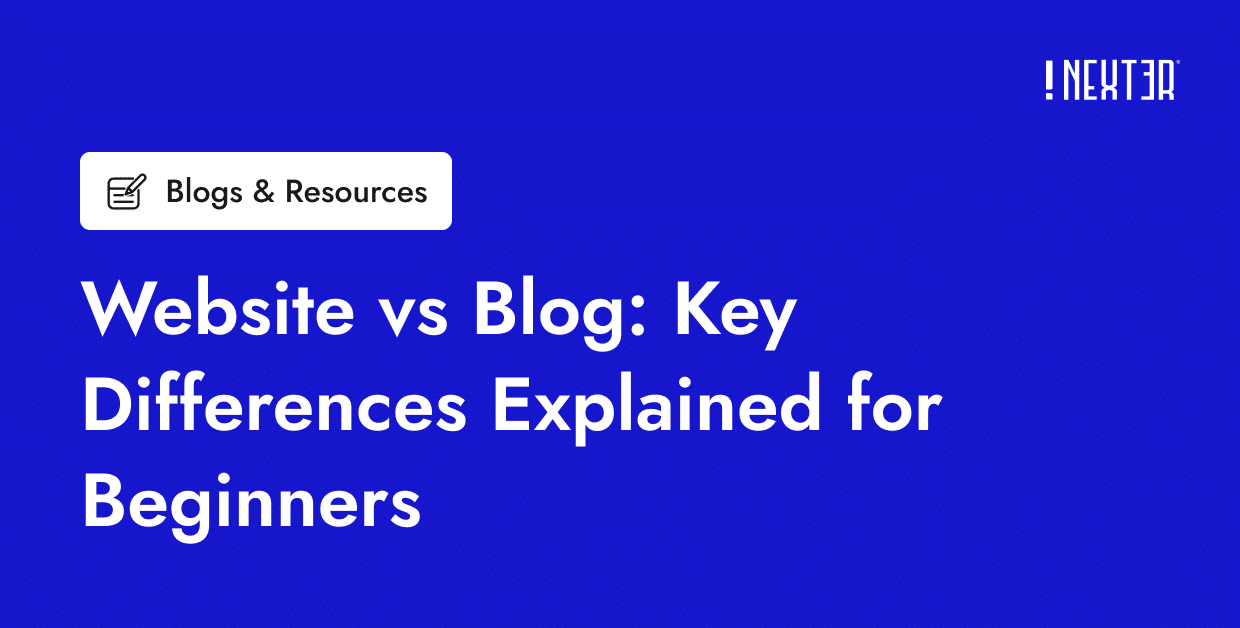 Website vs Blog: Key Differences Explained for Beginners